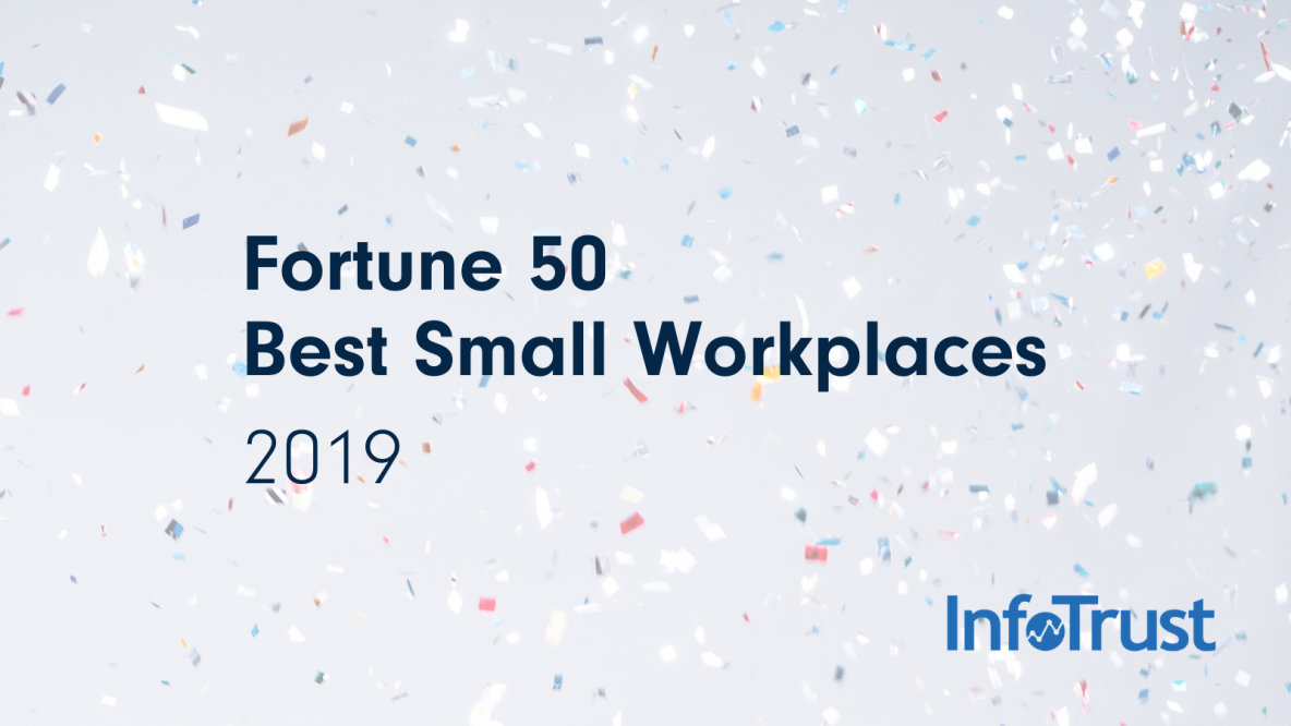Fortune 50 Best Small Workplaces | InfoTrust Honored In 2019 Ranking