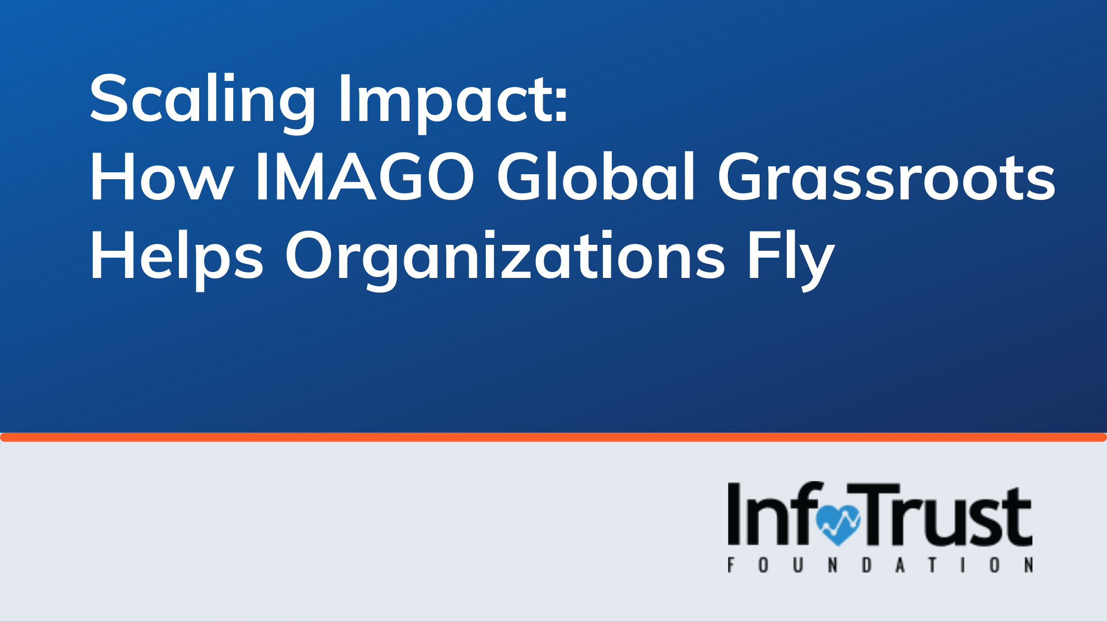 Scaling Impact: How IMAGO Global Grassroots Helps Organizations Fly