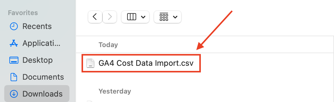 Overview of Data Import in Google Analytics 4