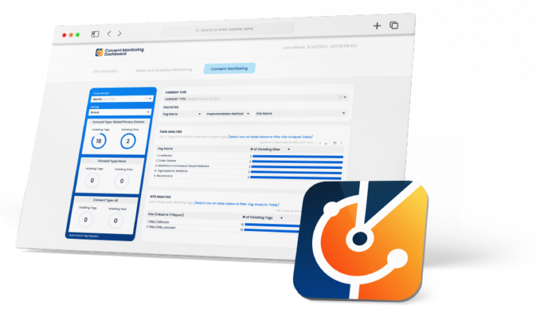 Consent Monitoring Dashboard - InfoTrust